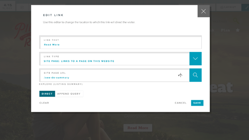 Link Editor - Architech Help